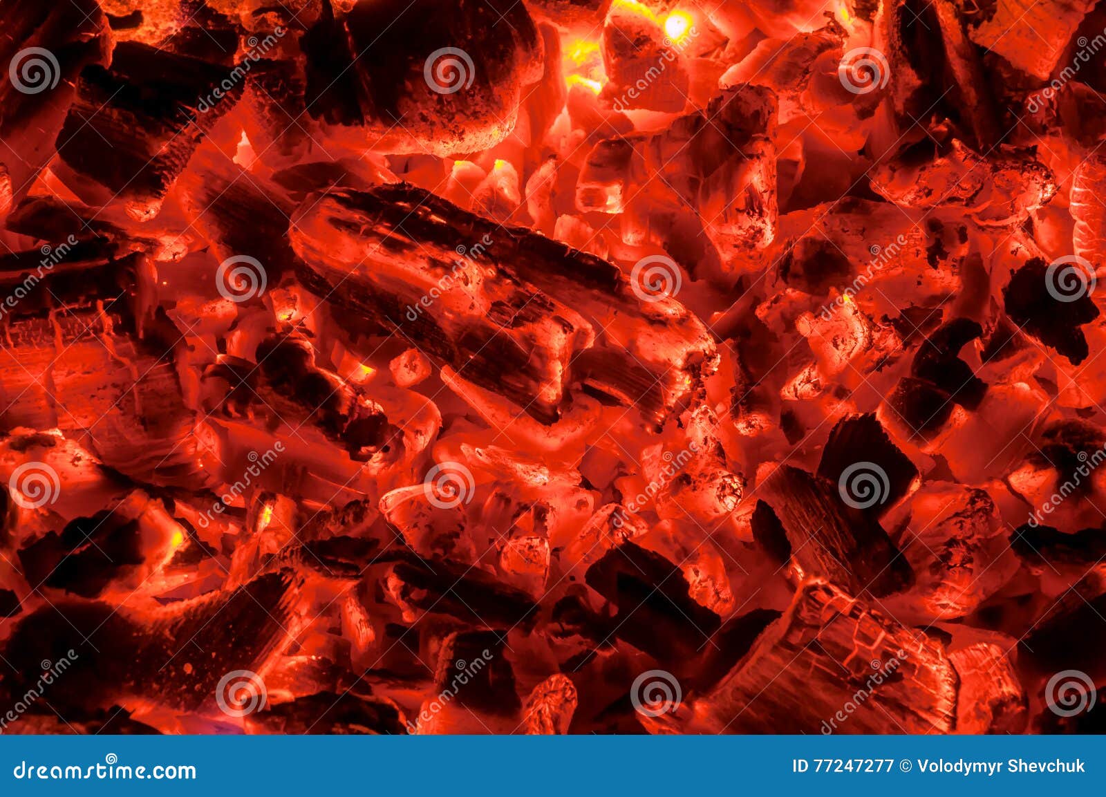 Hot coals texture stock image. Image of stove, temperature - 77247277