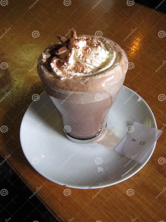 Hot coco stock photo. Image of tasty, beverage, good, glas - 5214638