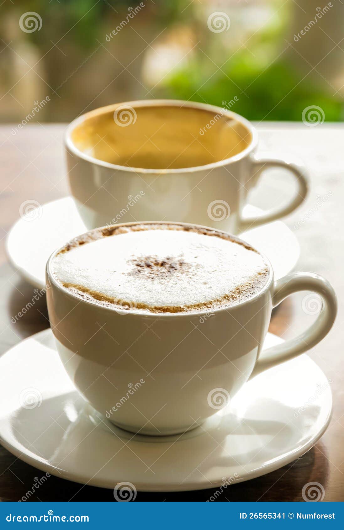 Hot coffee stock image. Image of cream, beverage, cappuccino - 26565341