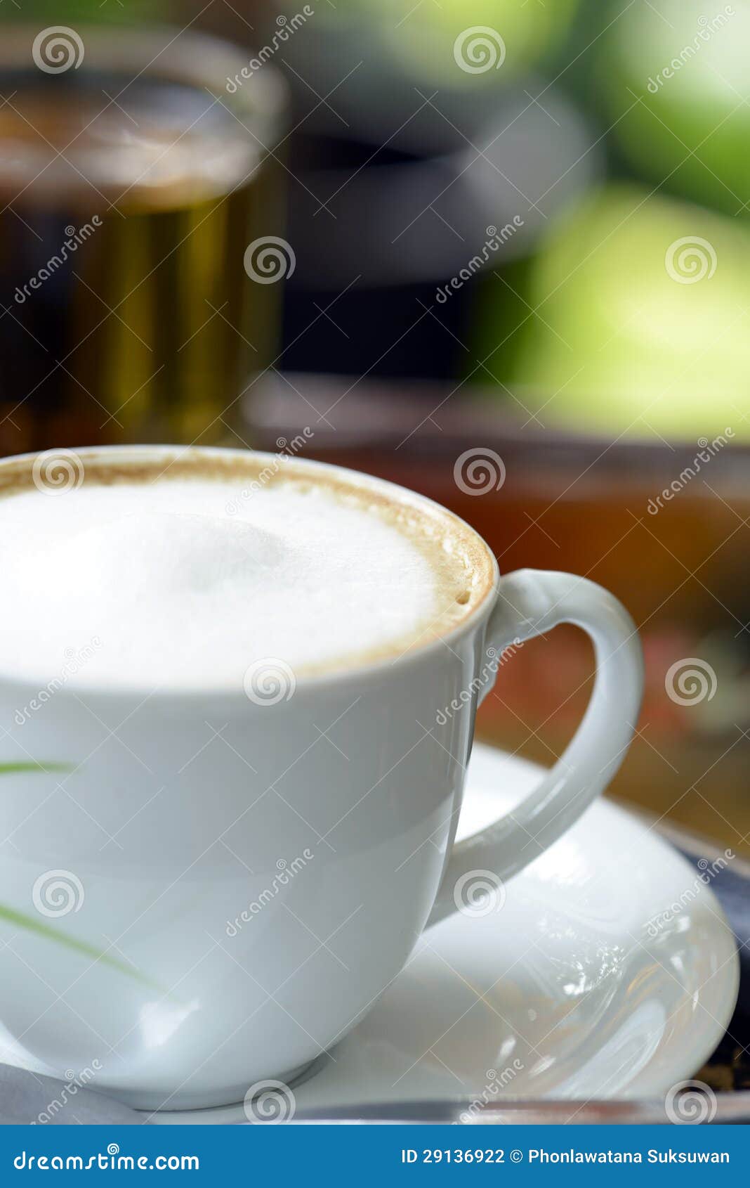 Close Up of Hot Coffee and Hot Tea Stock Photo - Image of beverage ...