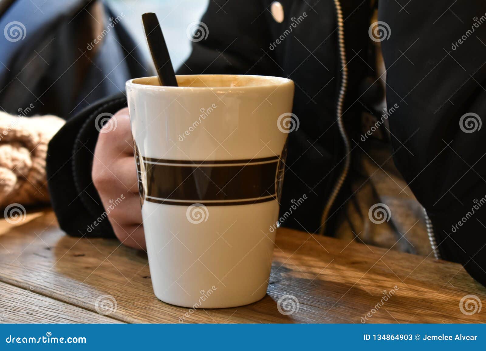 Hot Coffee for a Cold Weather Stock Image - Image of cafe, restaurant ...