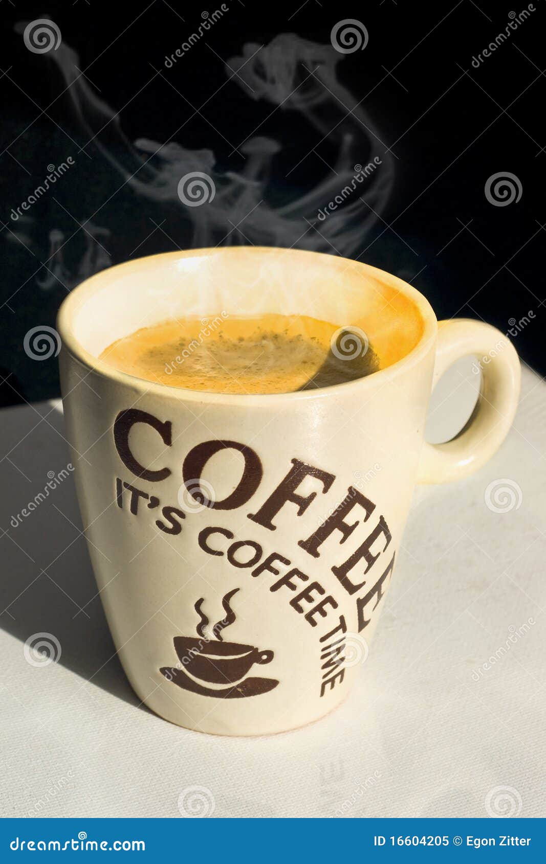 Hot Coffee tea stock image. Image of coffees, beans, flower - 16604205