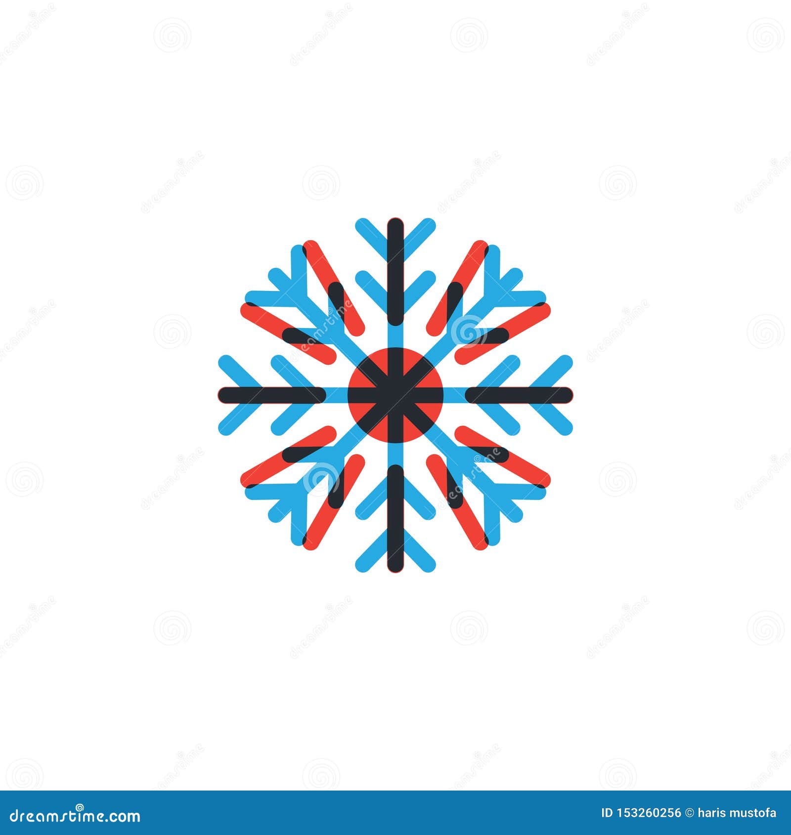 Hot and Cold Icon Graphic Design Template Stock Vector - Illustration ...