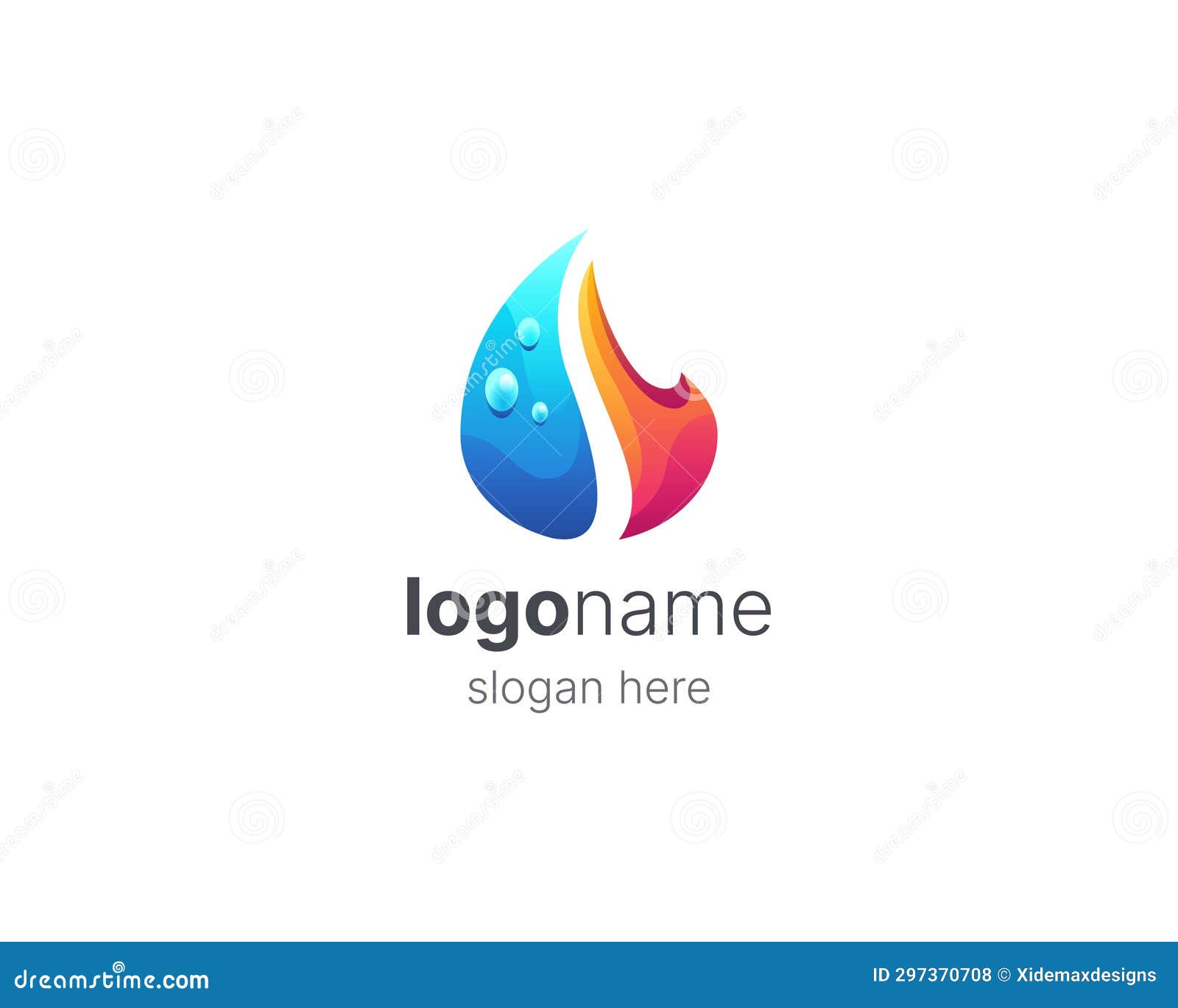 Hot And Cold Logo Symbol. Sun And Snowflake All Season Concept Logo ...