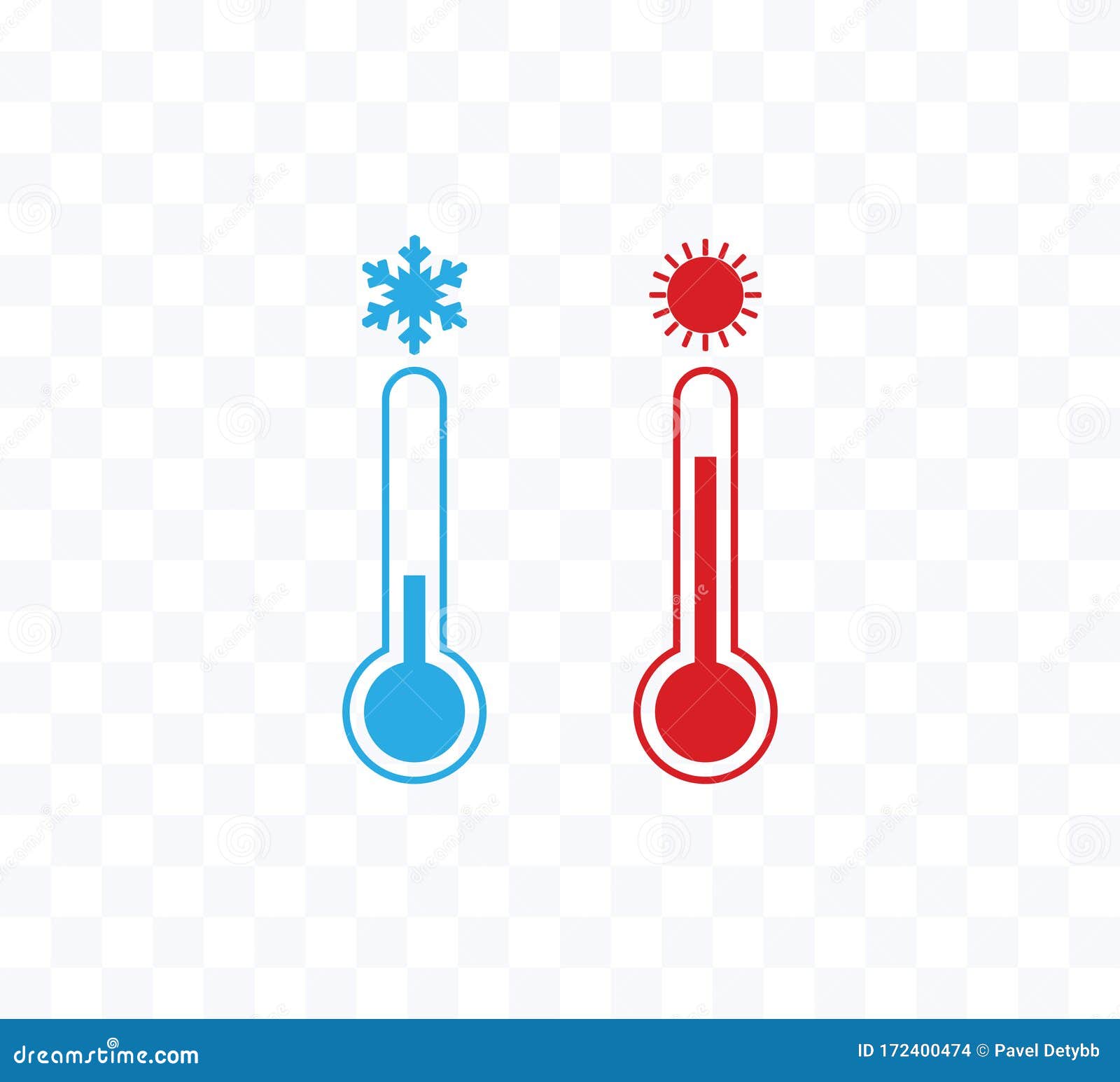 Hot, Cold Temperature Icon. Vector Illustration, Flat Design Stock ... Hot, Cold Temperature Icon. Vector Illustration, Flat Design Stock ...