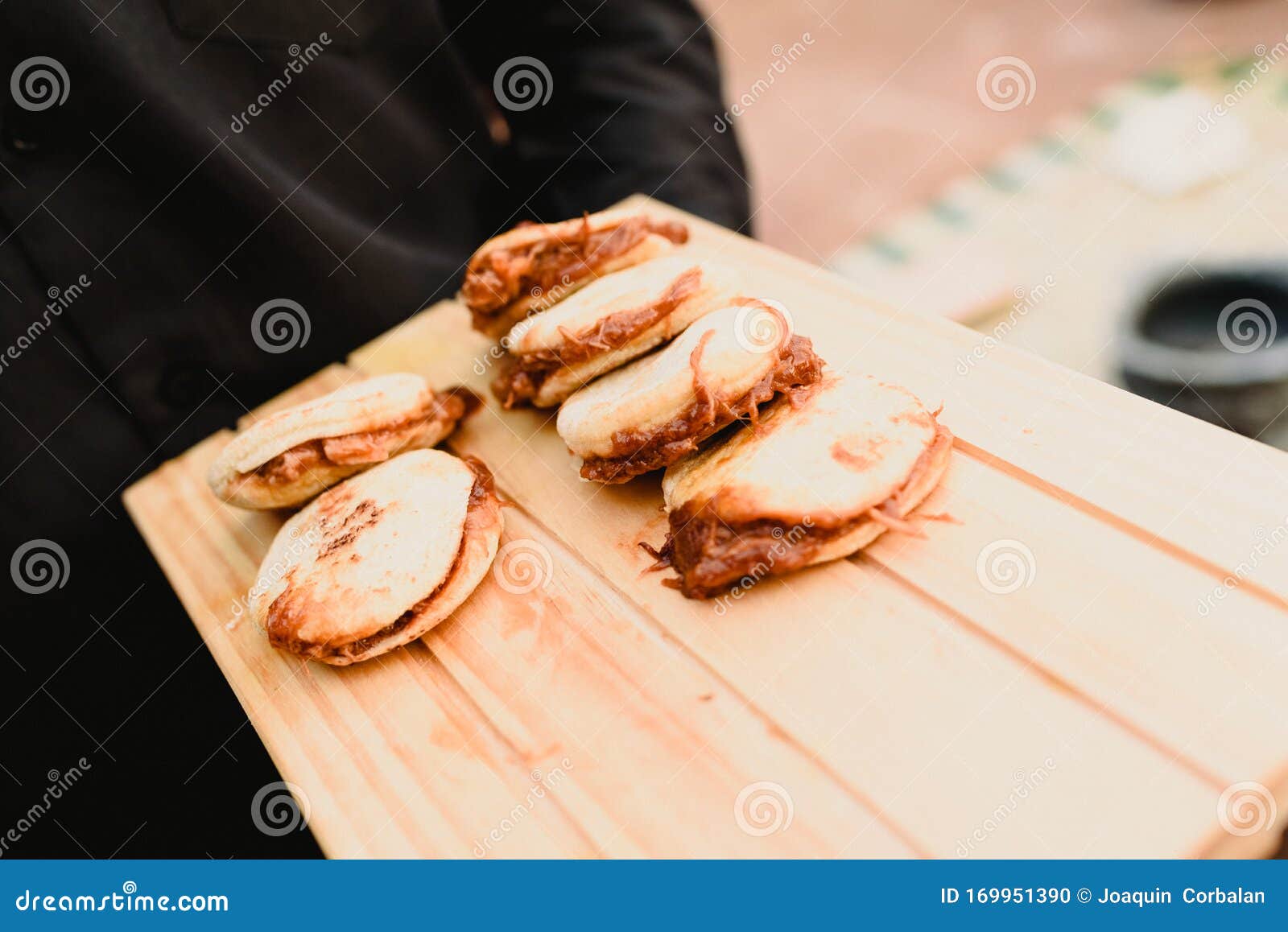 Hot and Cold Wedding Snacks for the Guests at the Reception Stock Photo ...