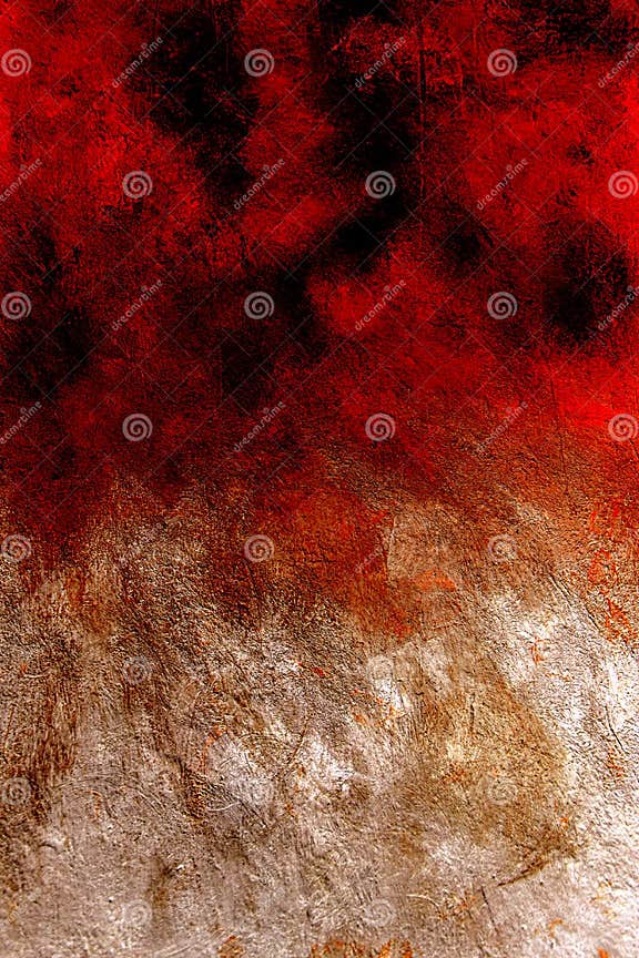 Background Painted in Wam Tones. Stock Image - Image of vintage ...