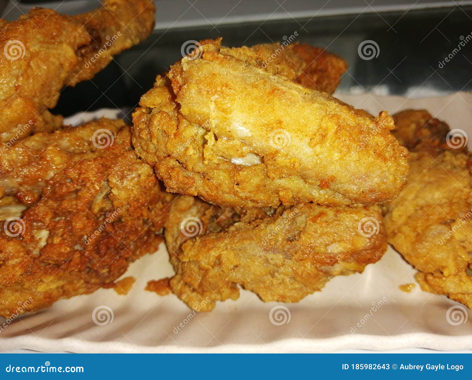 Hot Crispy Chicken stock image. Image of chicken, meal - 185982643