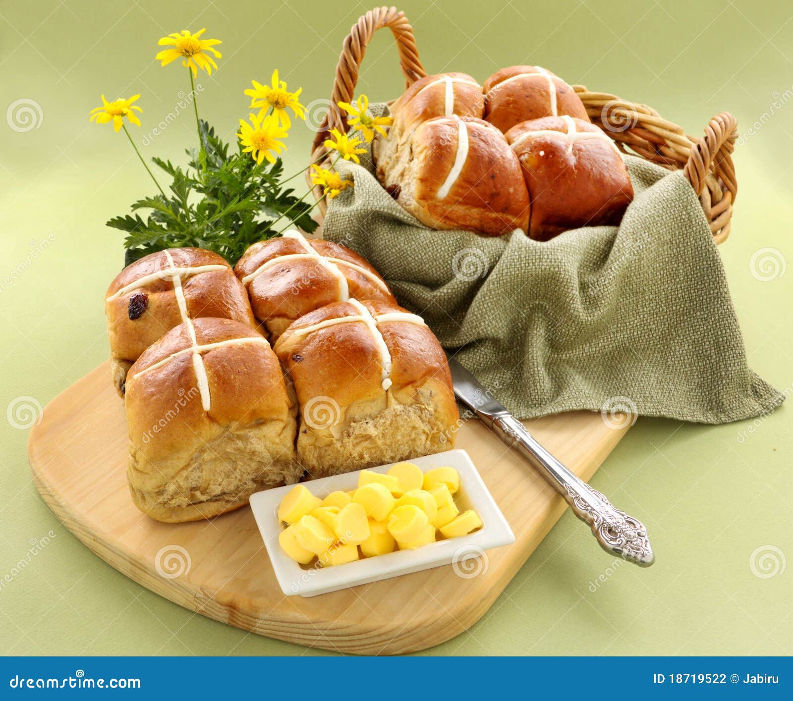 Hot Cross Buns stock photo. Image of culinary, flavor - 18719522