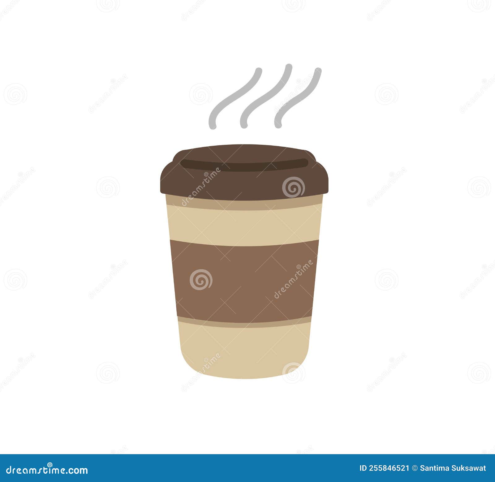 Hot Cup Takeaway Cartoon Vector Illustration Stock Vector Illustration Of Away Beverages