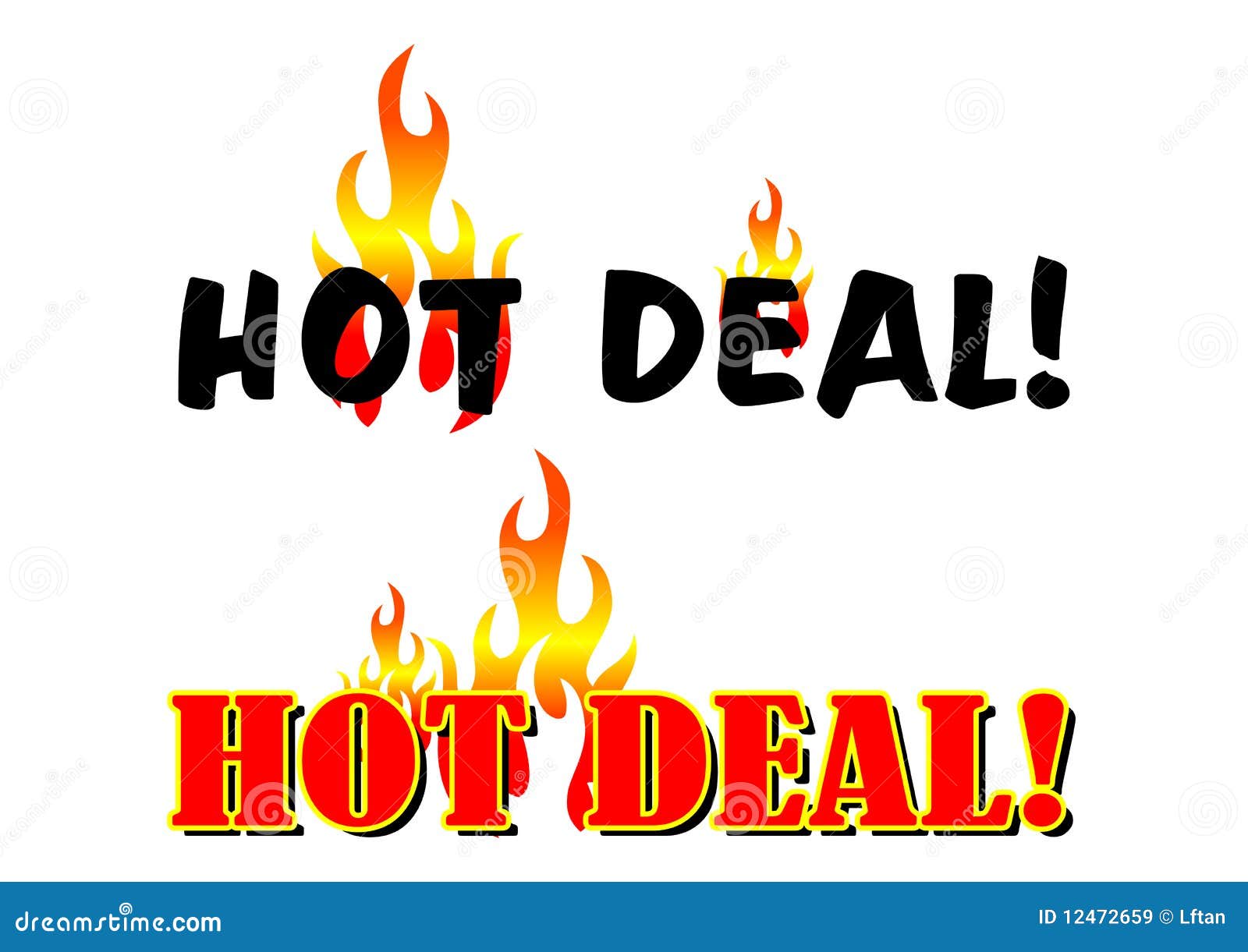 Hot Deal Royalty Free Stock Images - Image: 12472659