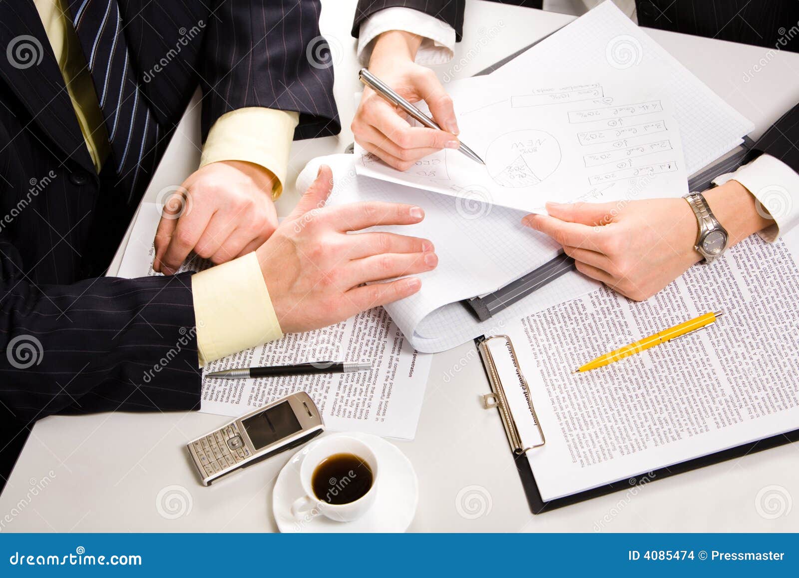 Hot discussion stock photo. Image of organization, business - 4085474