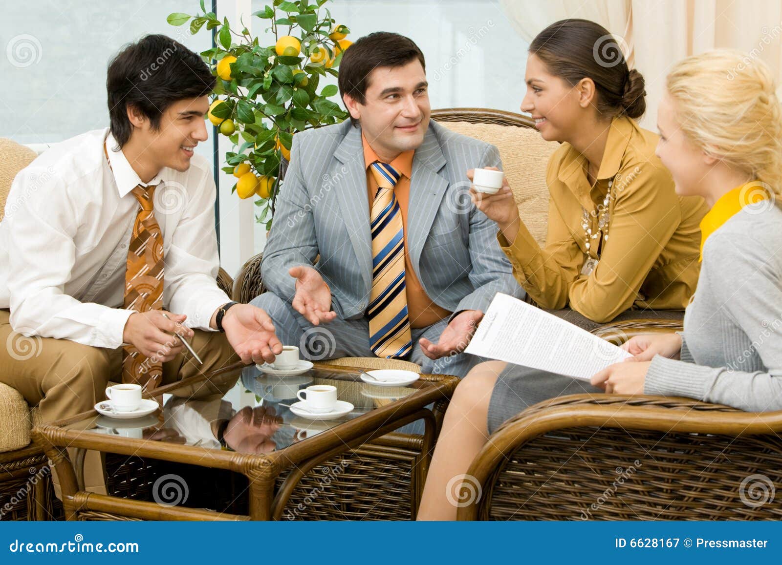 Hot discussion stock image. Image of paper, holding, male - 6628167