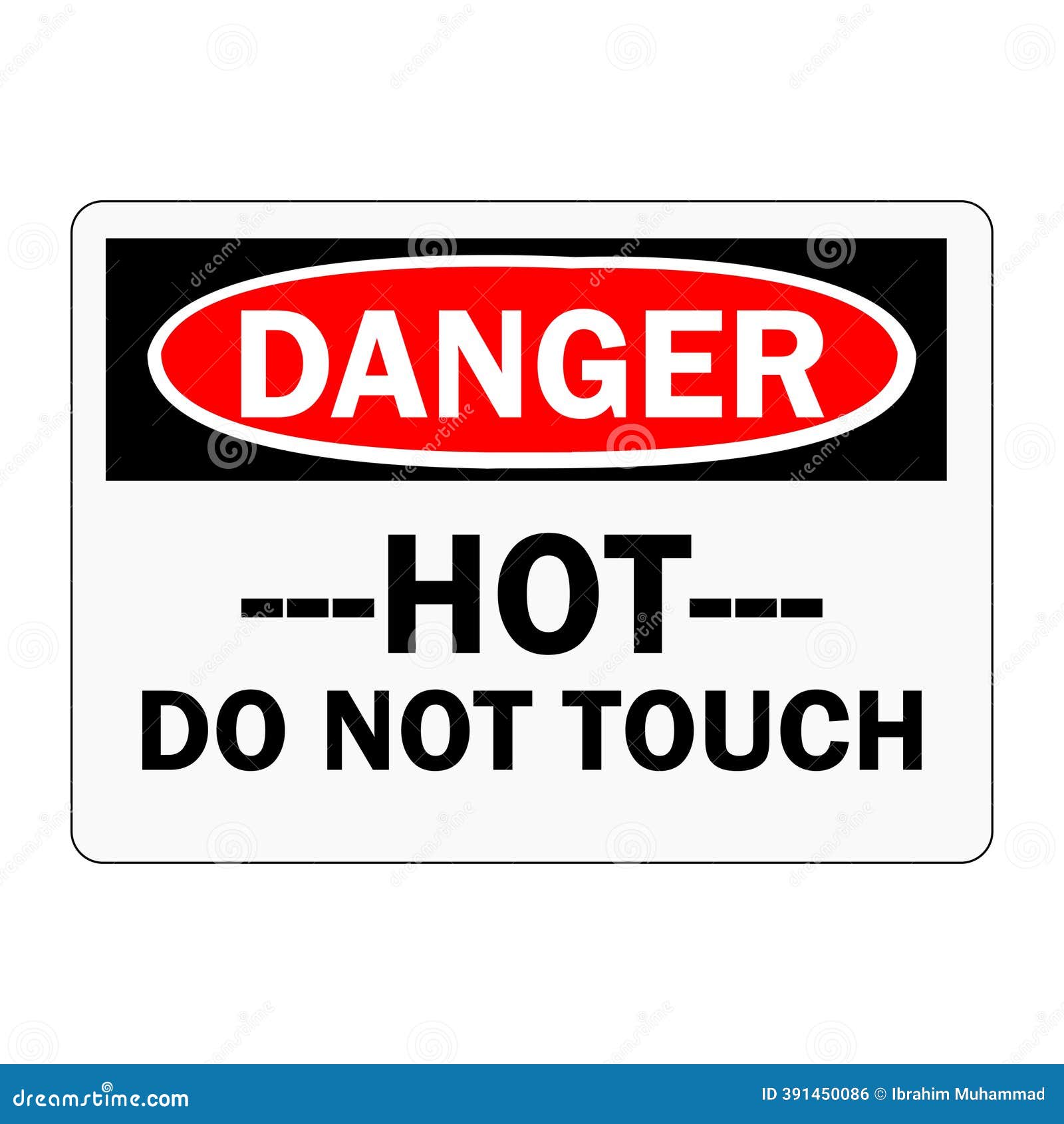 Do Not Touch Sign. Do Not Touch Eyes, Nose, Mouth. Avoid Handshakes ...