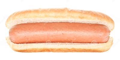 Hot Dog stock photo. Image of junk, white, sausage, unhealthy - 28002310