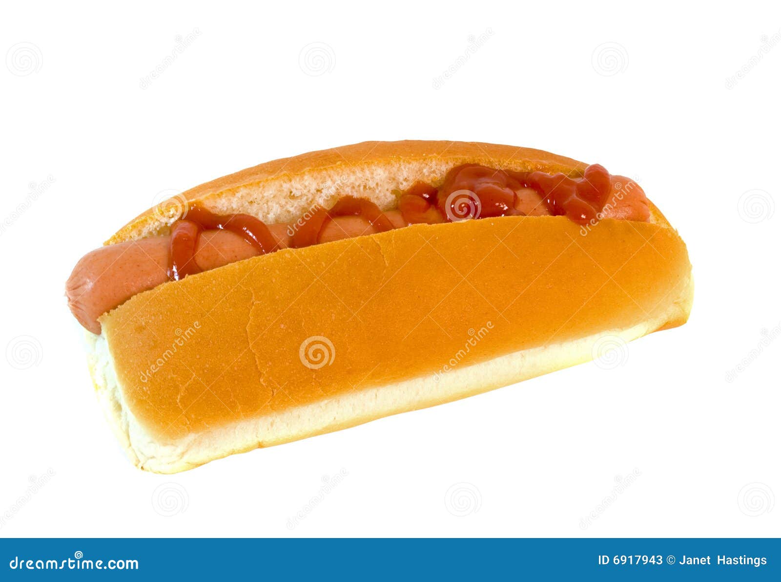 Hot Dog stock image. Image of isolated, food, isolation - 6917943