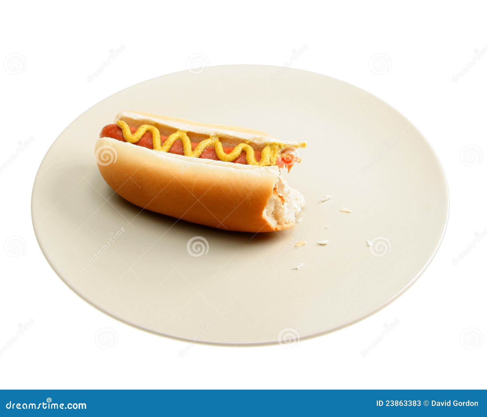 Hot Dog Bite stock image. Image of summer, fast, lunch - 23863383