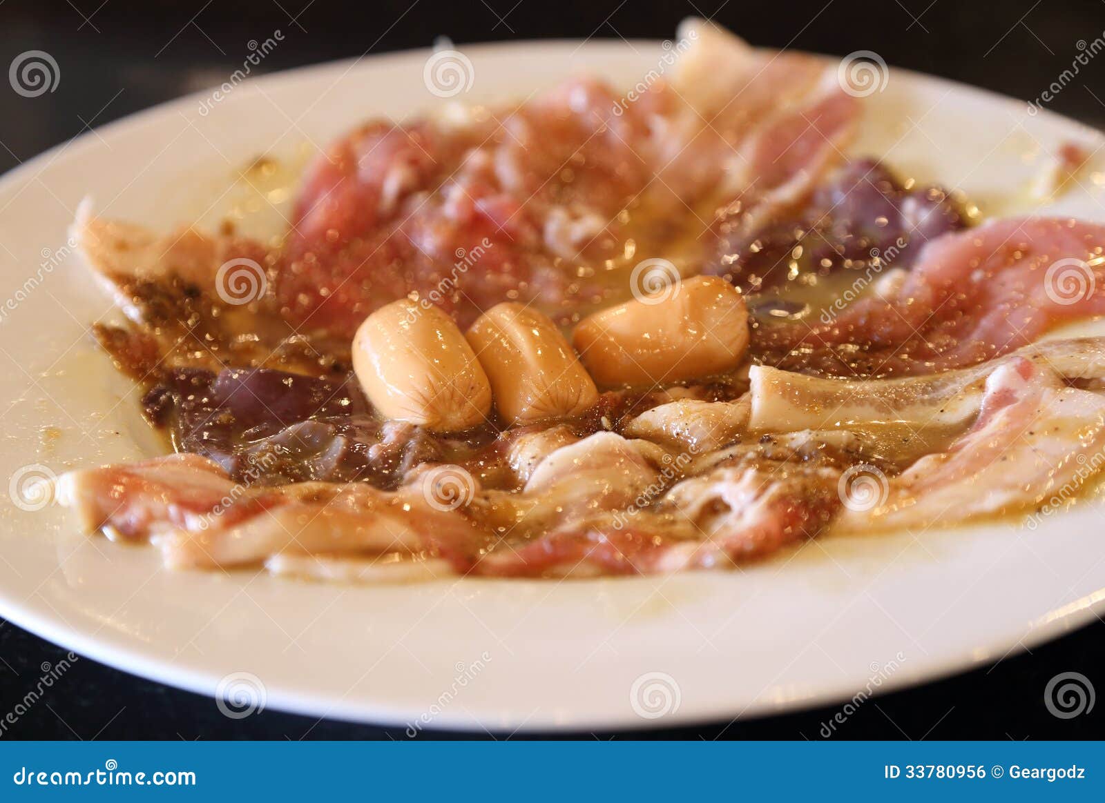 Hot dog and fresh meat set stock photo. Image of beef - 33780956
