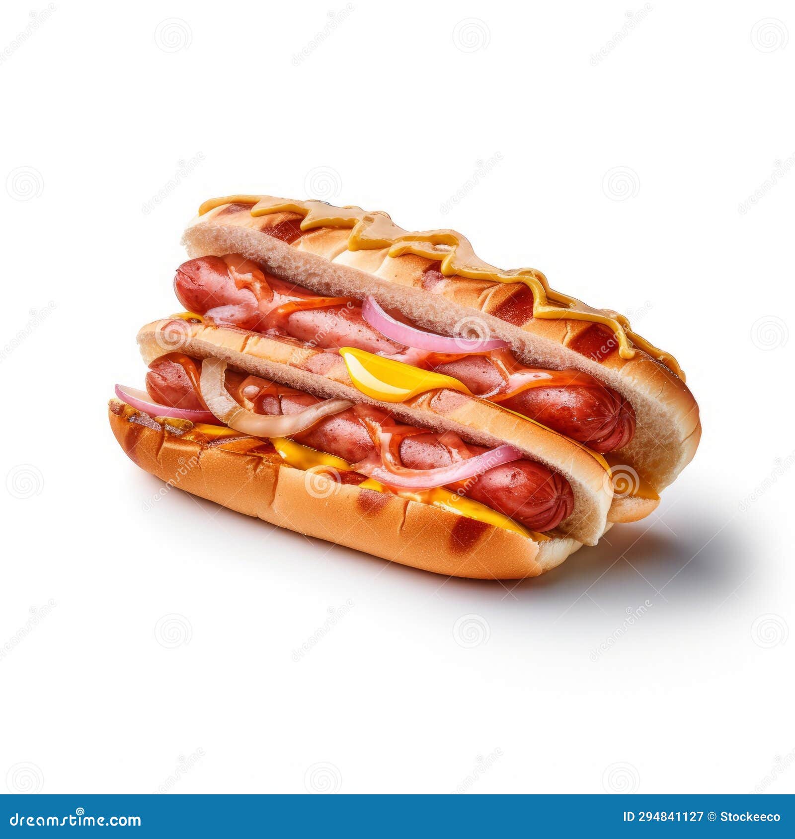 Ultra-realistic Mcdonald S Hot Dog Photography with High-key Lighting ...