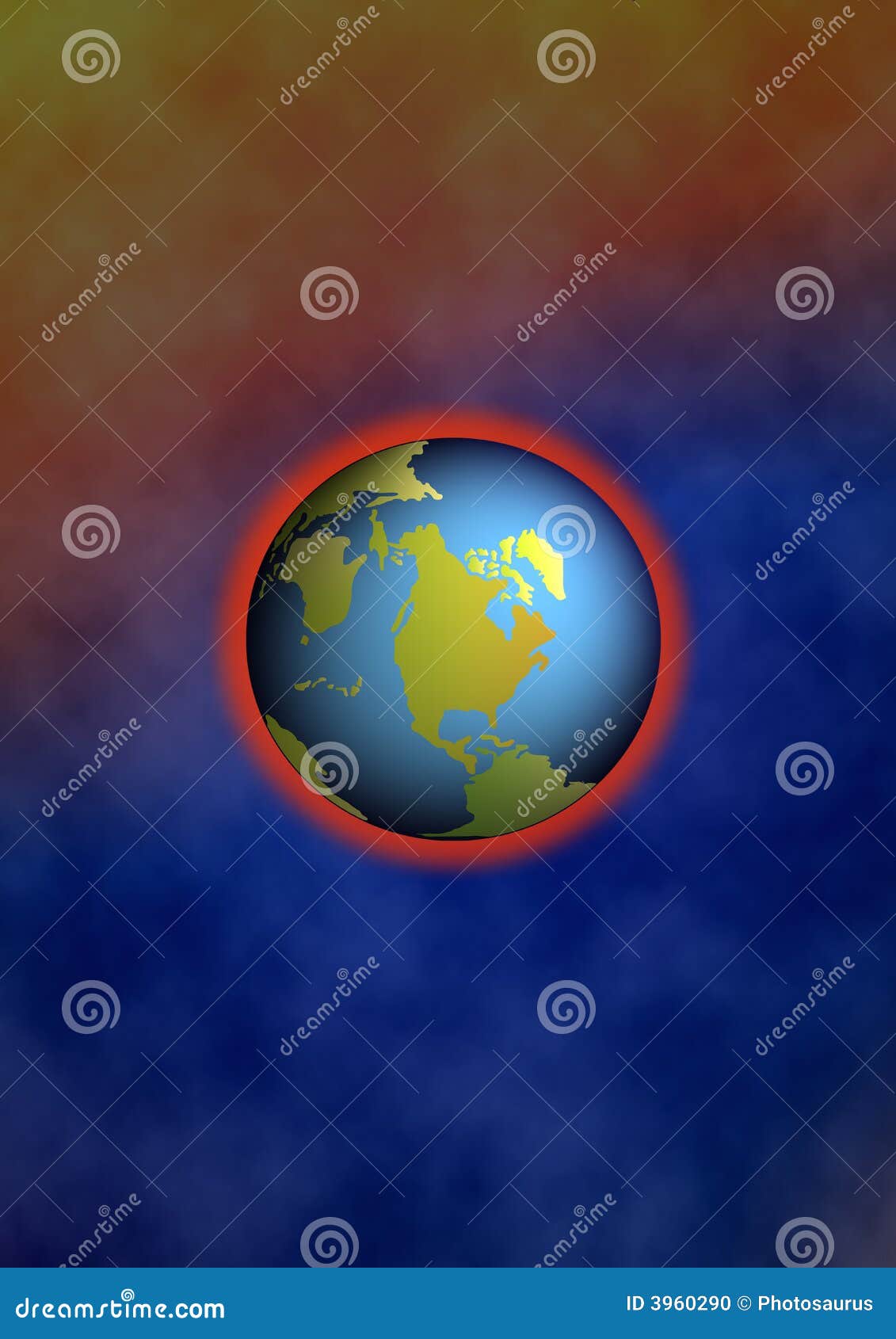 Hot Earth Outer Space Stock Illustrations – 527 Hot Earth Outer Space ...
