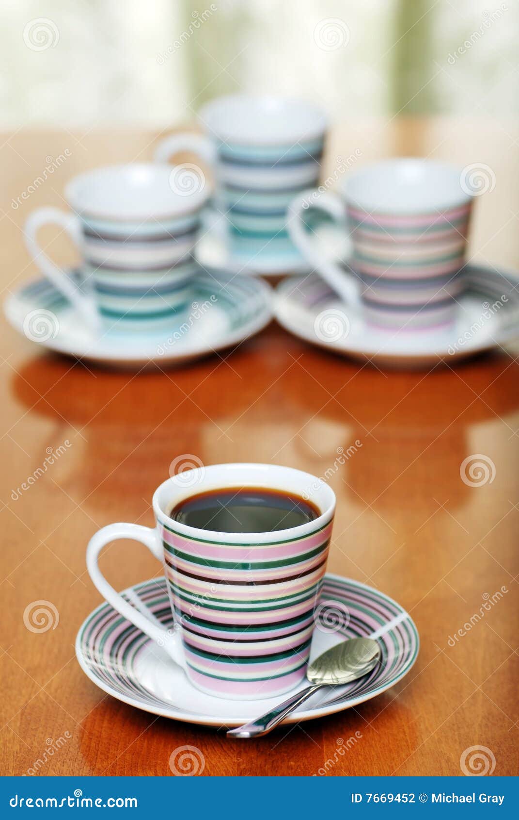 Hot espresso coffee stock photo. Image of beverages, beige - 7669452