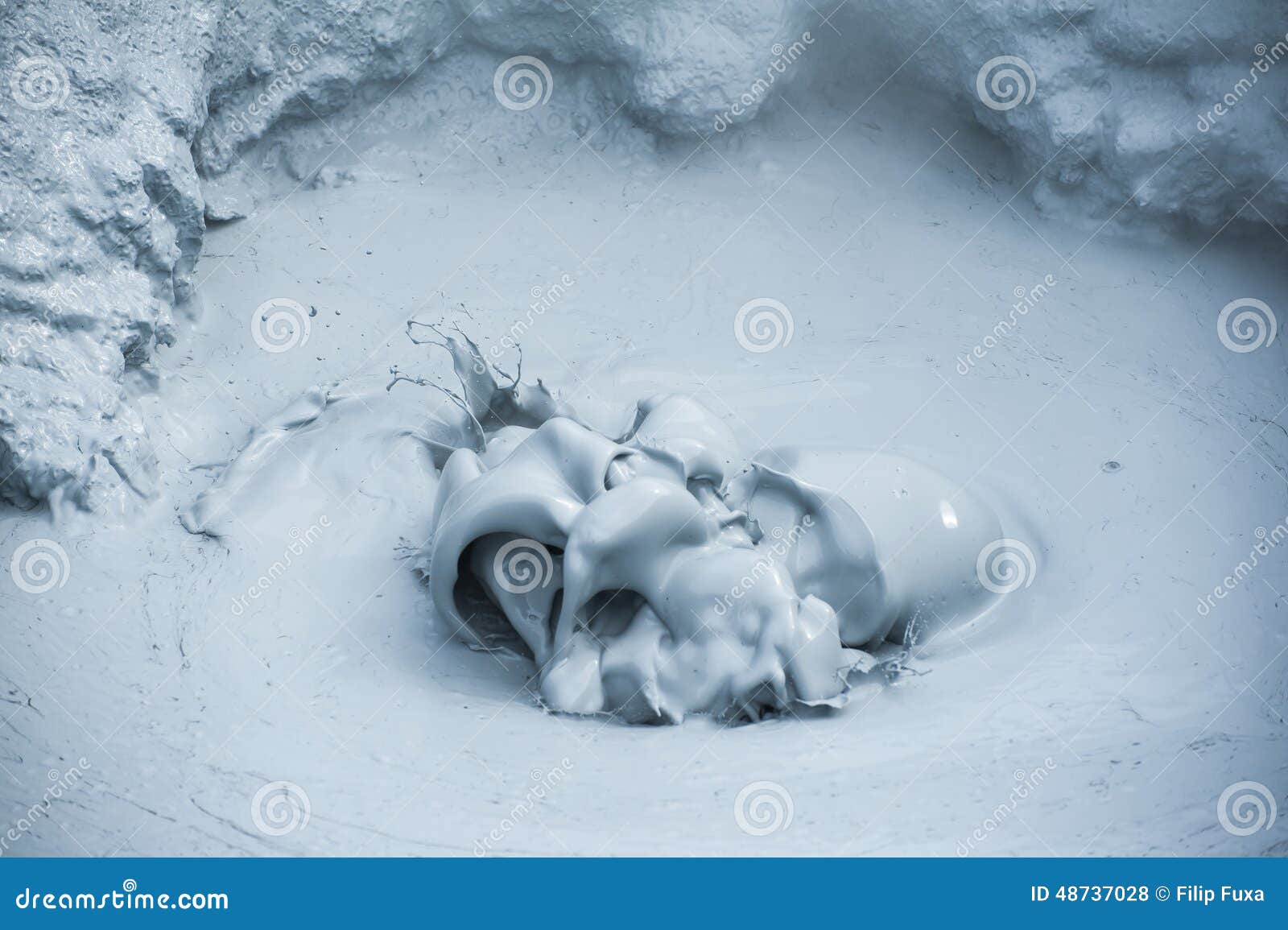 Hot exploding mud stock photo. Image of field, myvatn - 48737028