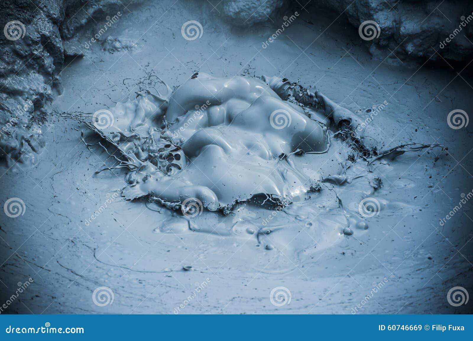 Hot exploding mud stock image. Image of motion, flowing - 60746669