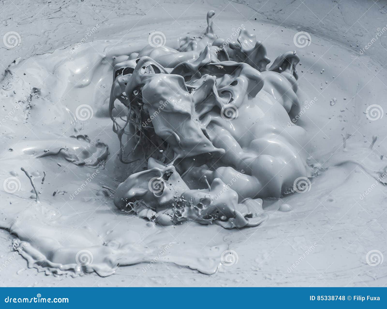 Closeup Of Solfatare Mudpot S In The Geothermal Area Hverir, Iceland ...