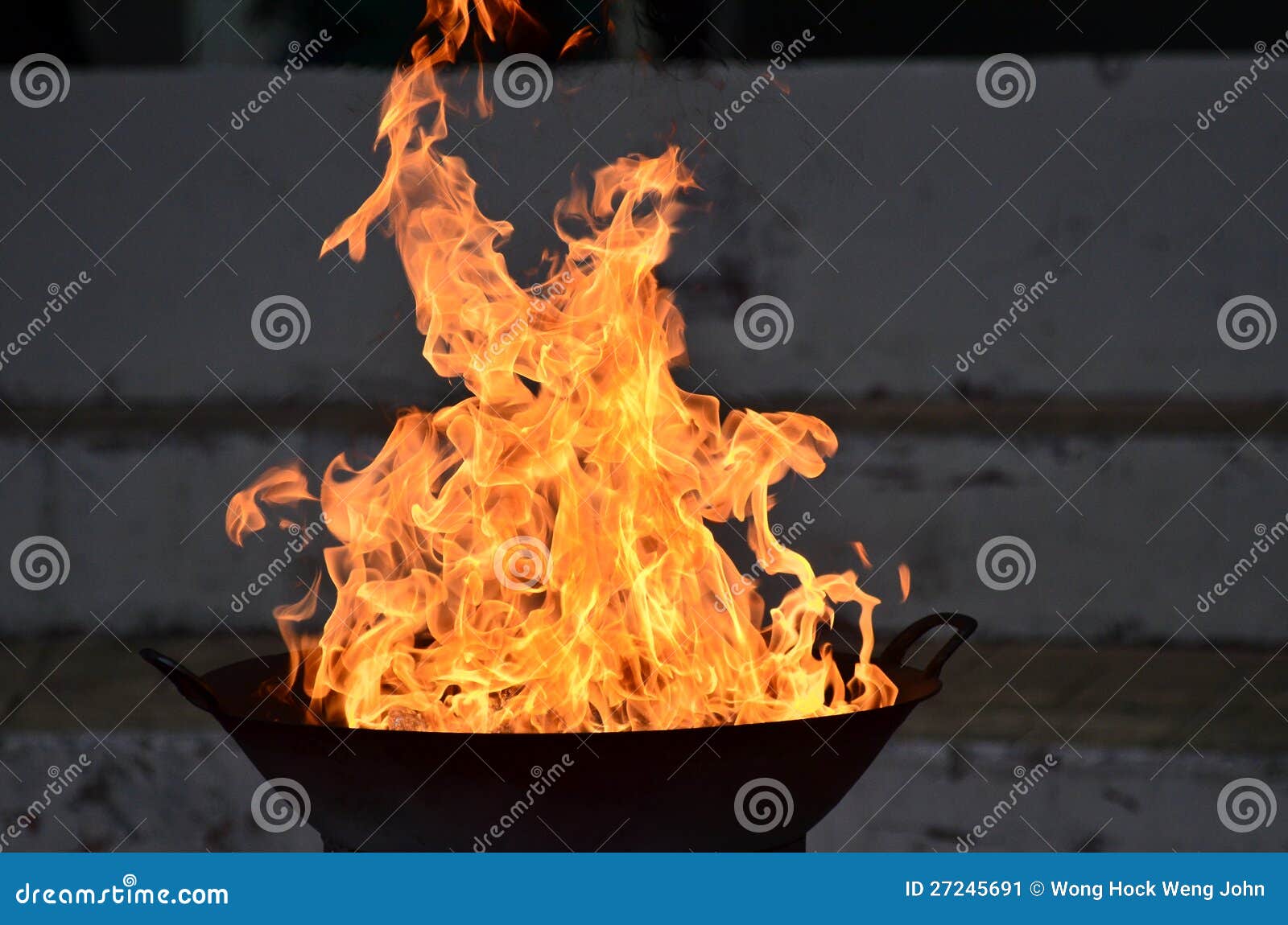 Hot fire stock image. Image of fierce, fire, burning - 27245691