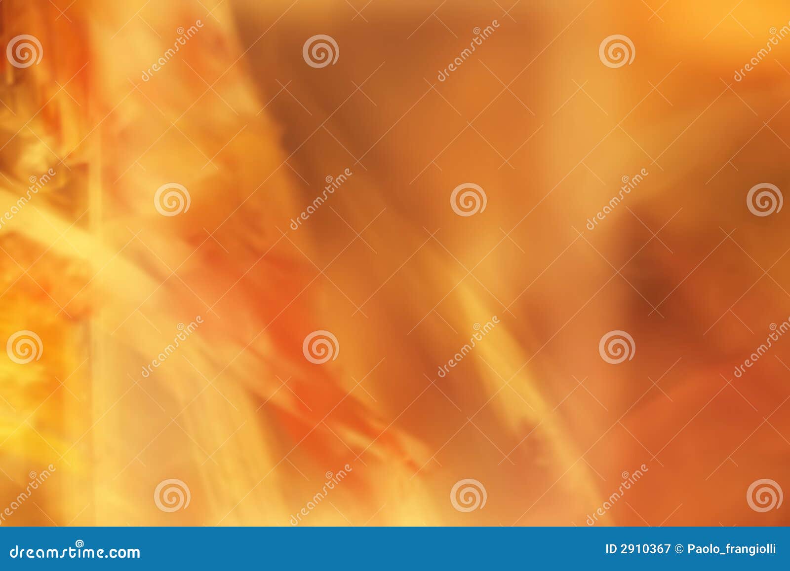 Hot Fire Abstract Composition Stock Image - Image of blue, defocused ...