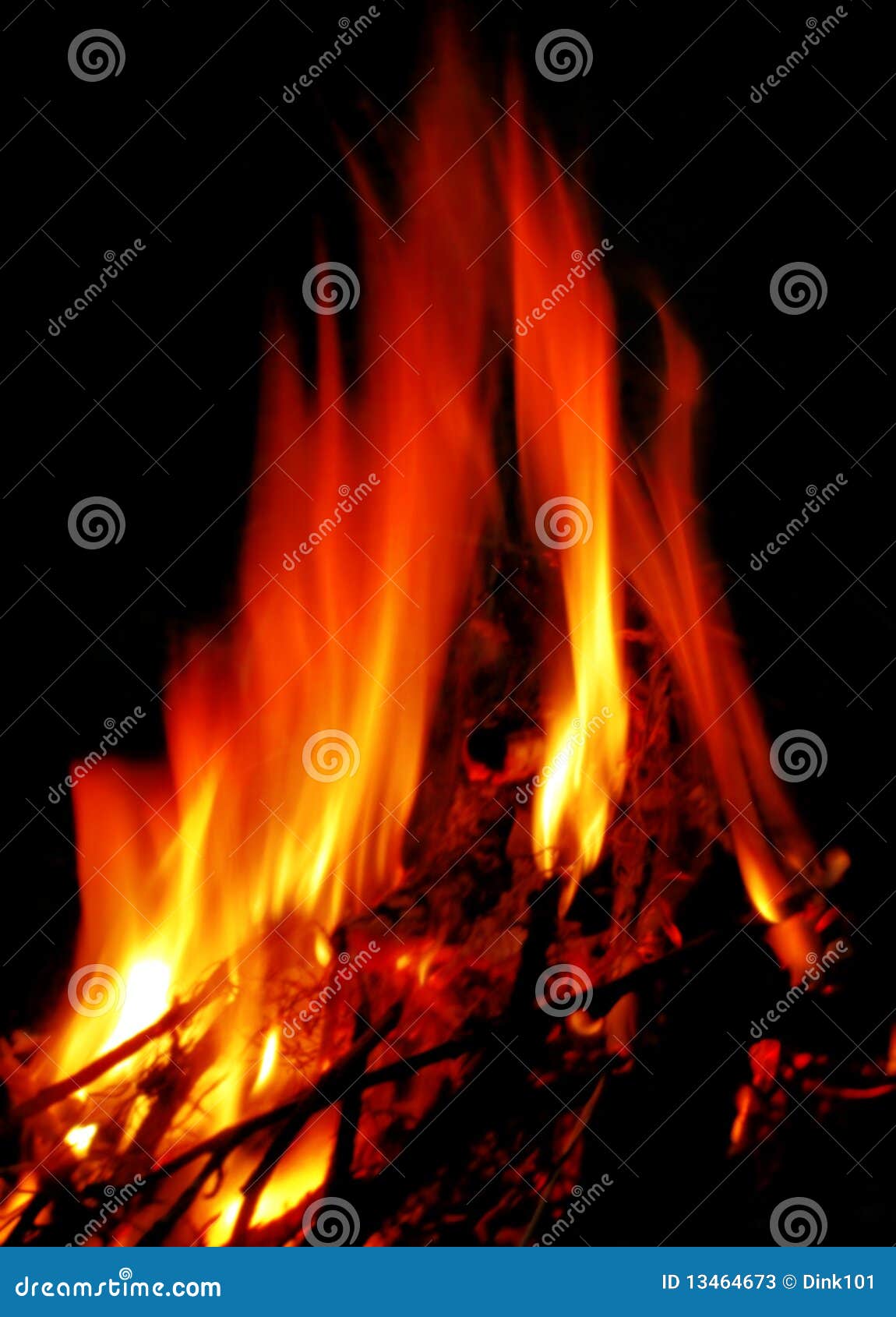 Hot fire on black stock image. Image of firewood, background - 13464673