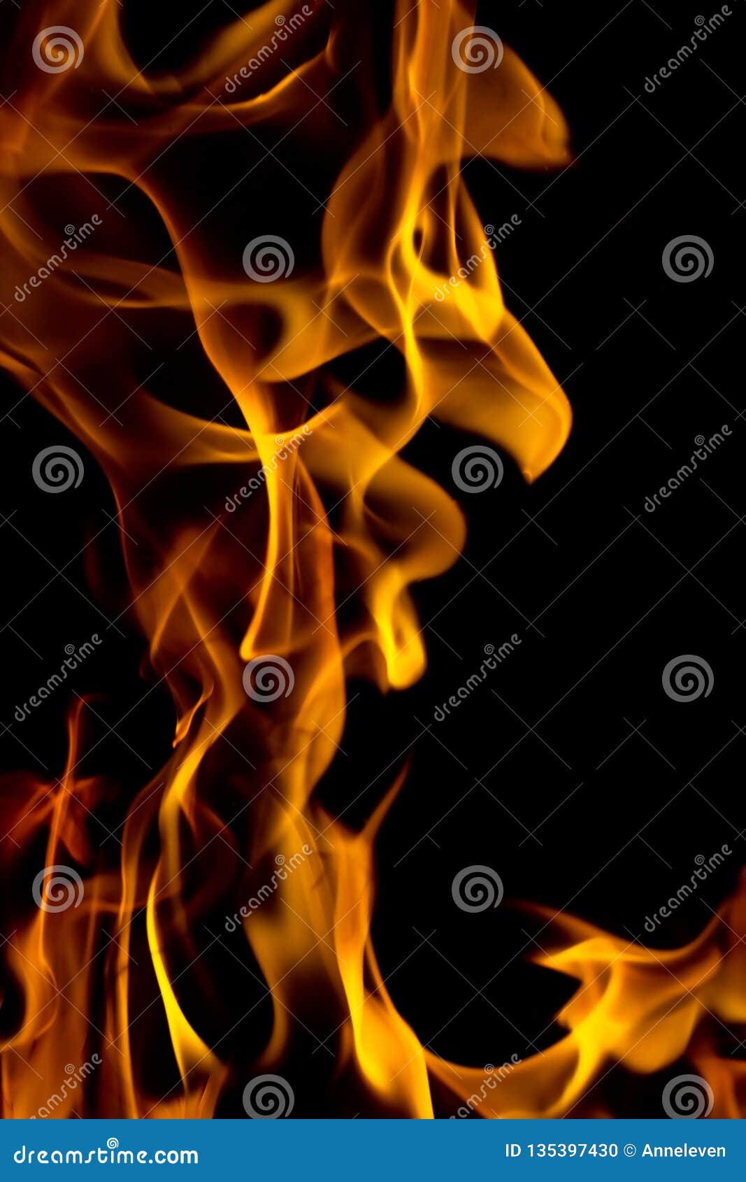 Hot Fire Flames - Abstract Background and Texture Concept Stock ...