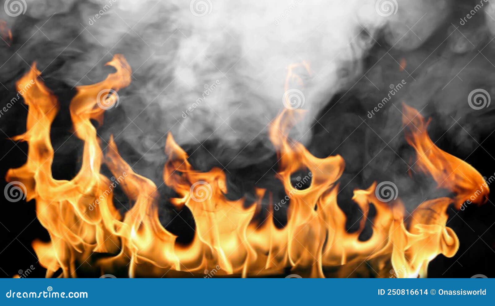 Hot Fire and Flames Smoke Abstracts Backgrounds Stock Photo - Image of ...