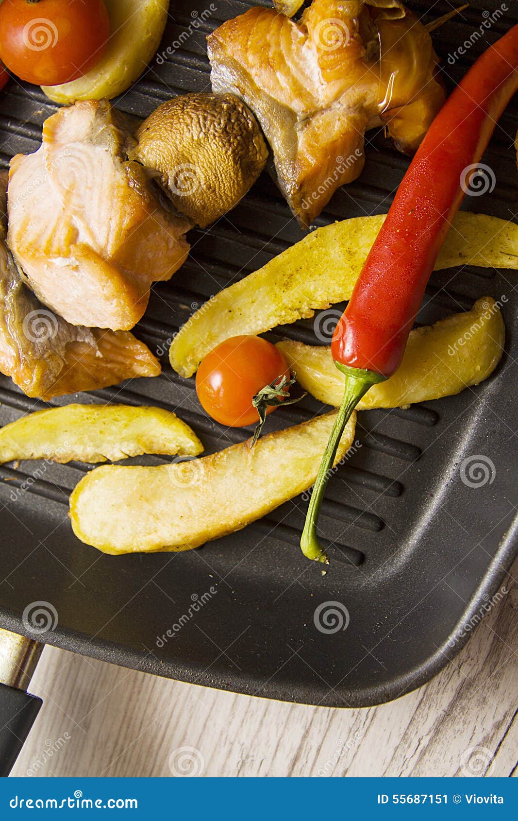 Hot fish and chips stock image. Image of delicacy, edible - 55687151