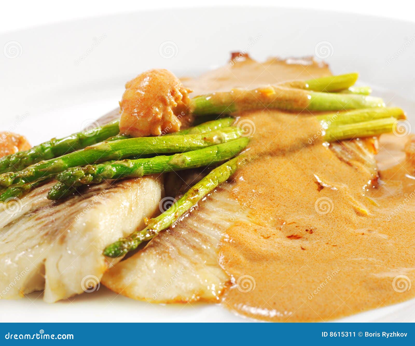 Hot Fish Dishes - Rockfish Fillet Stock Image - Image of seafood, main ...