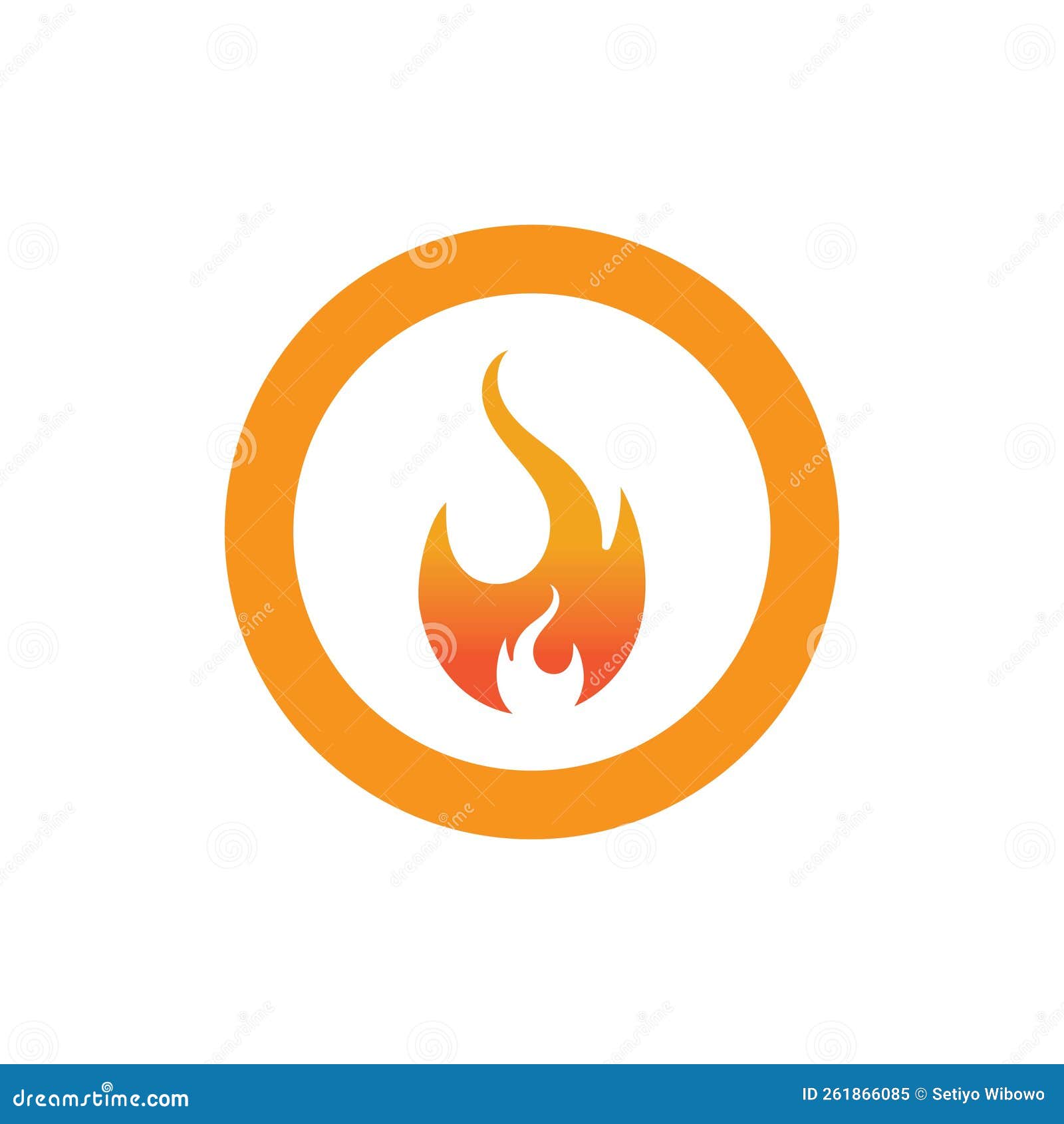 Hot Flame Fire Vector Icon Illustration Design Template Stock Vector ...