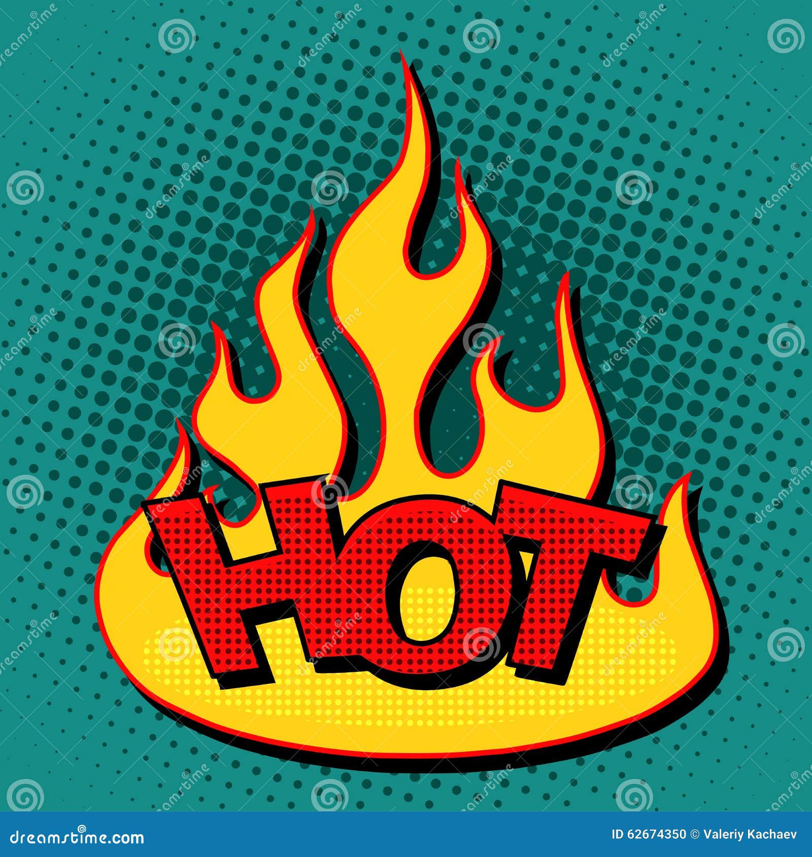 Hot Word Clip Art