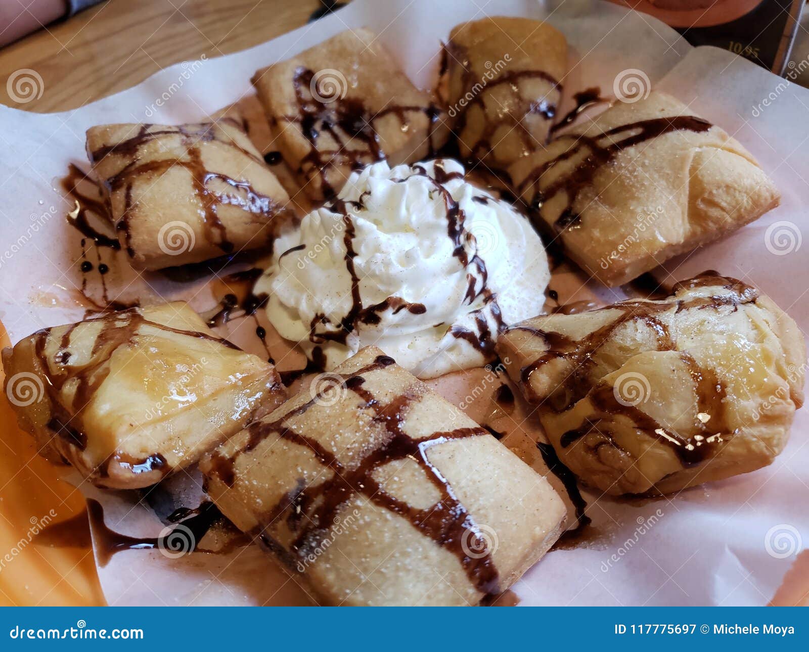 Sopapilla Delight stock image. Image of sopapillas, sopapilla - 117775697