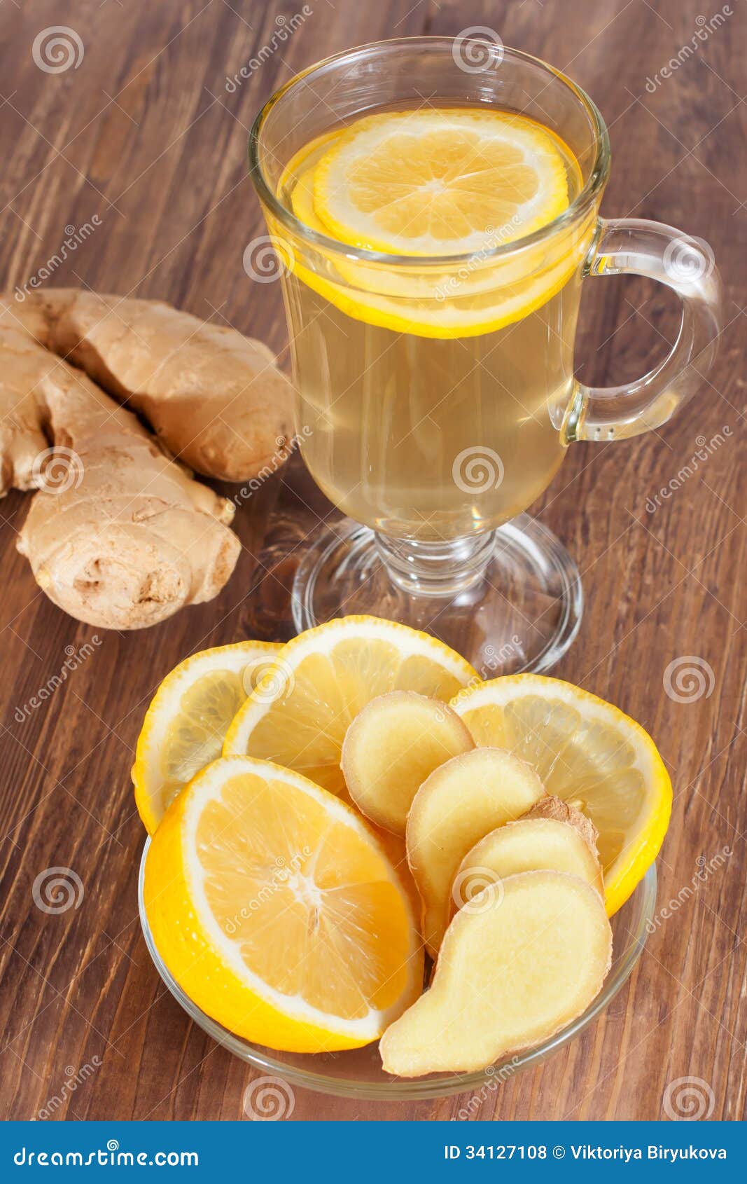 Hot ginger lemon tea stock photo. Image of ripe, closeup - 34127108