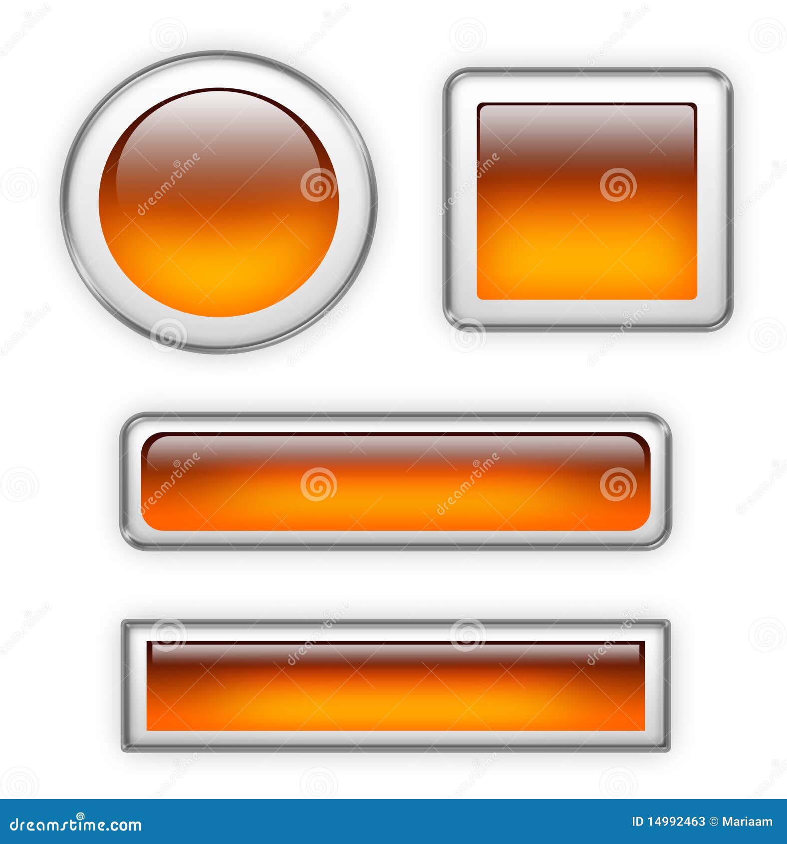 Hot Glowing Website Buttons Stock Illustration - Illustration of ...