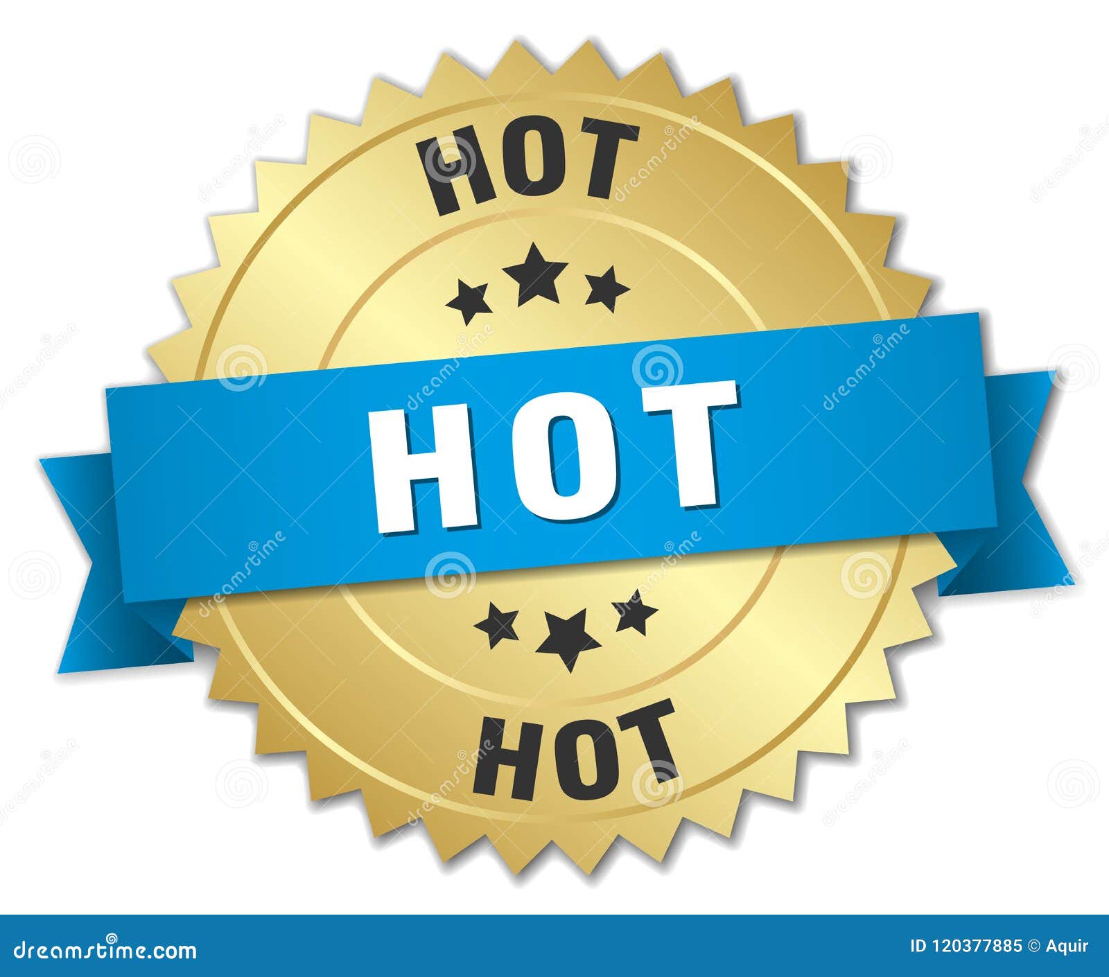 Hot stock vector. Illustration of white, insignia, vector - 120377885