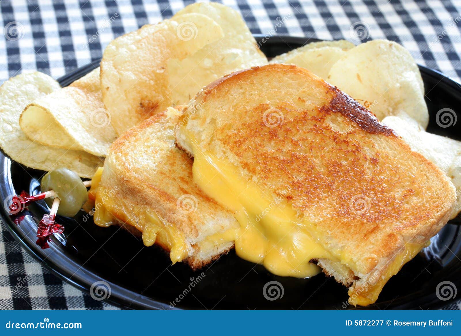 Hot Grilled Cheese Sandwich Stock Image - Image of snack, orange: 5872277