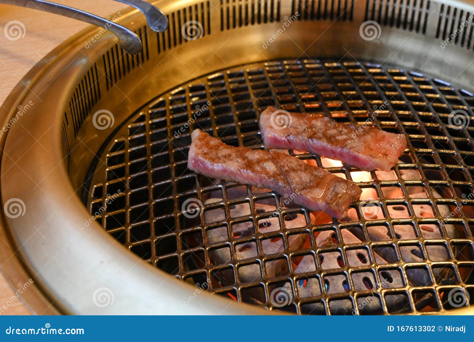 Grilled Wagyu Beef, Japanese Style Stock Photo - Image of asia, hida ...