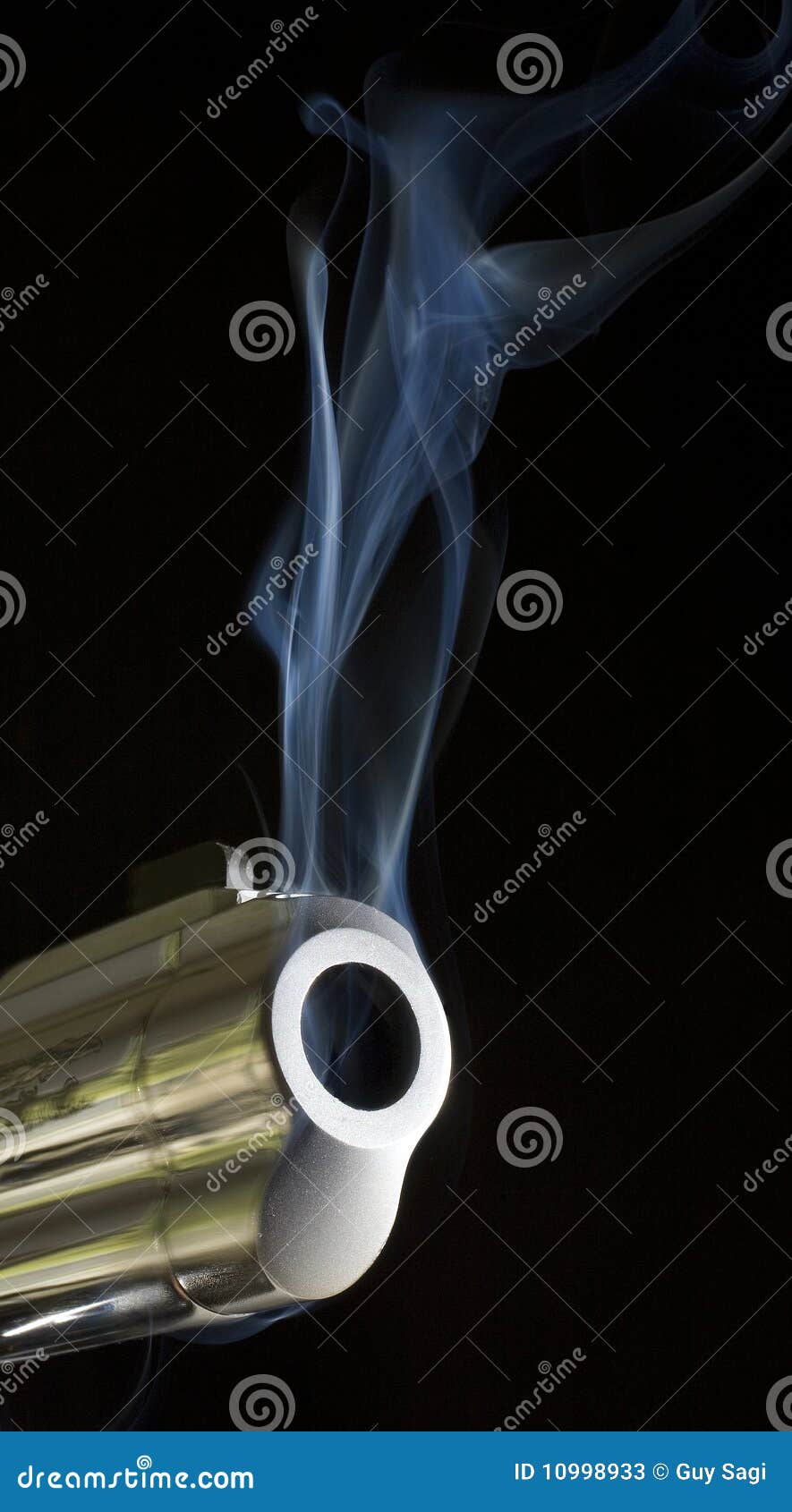 Hot gun stock image. Image of weapon, sight, smoking - 10998933