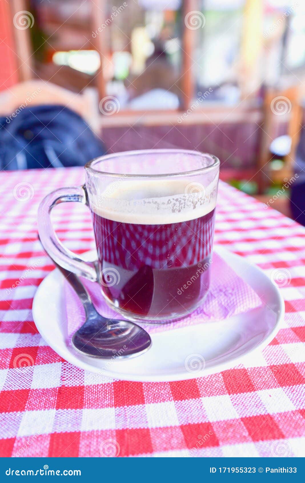 Hot Himalayan Java Coffee Isolated on a Table Stock Image - Image of ...