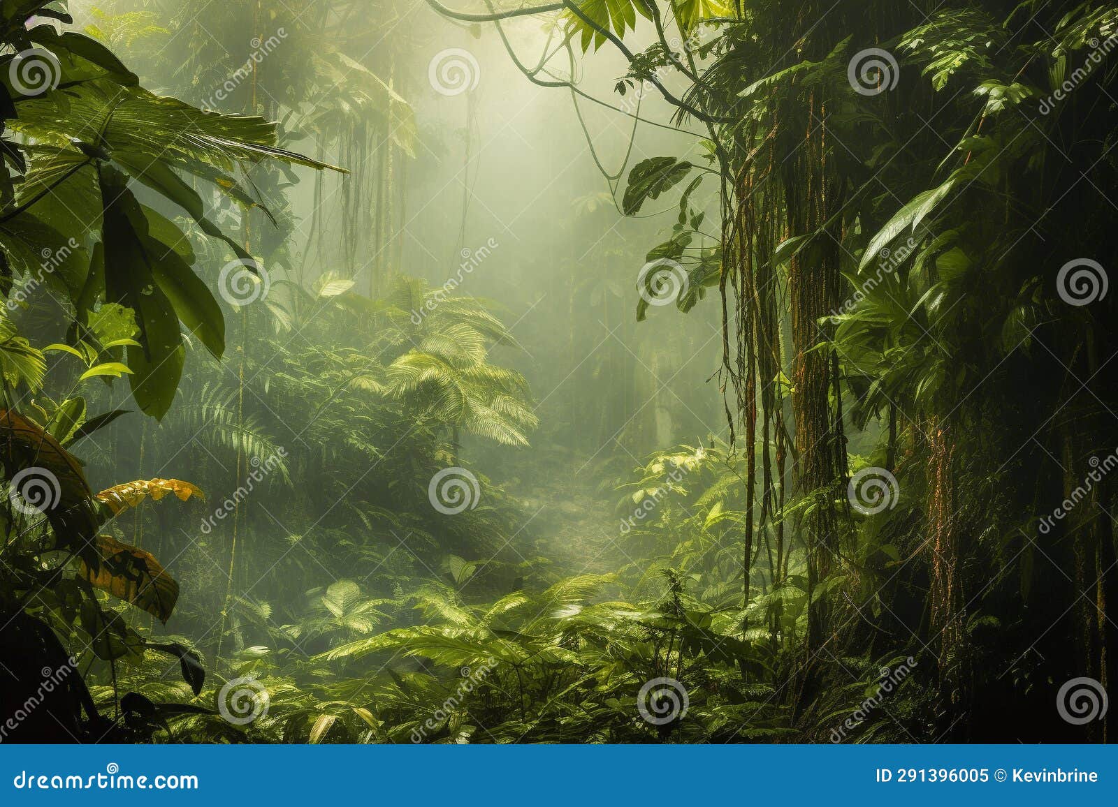 Hot and Humid Jungle stock image. Image of outside, scenery - 291396005