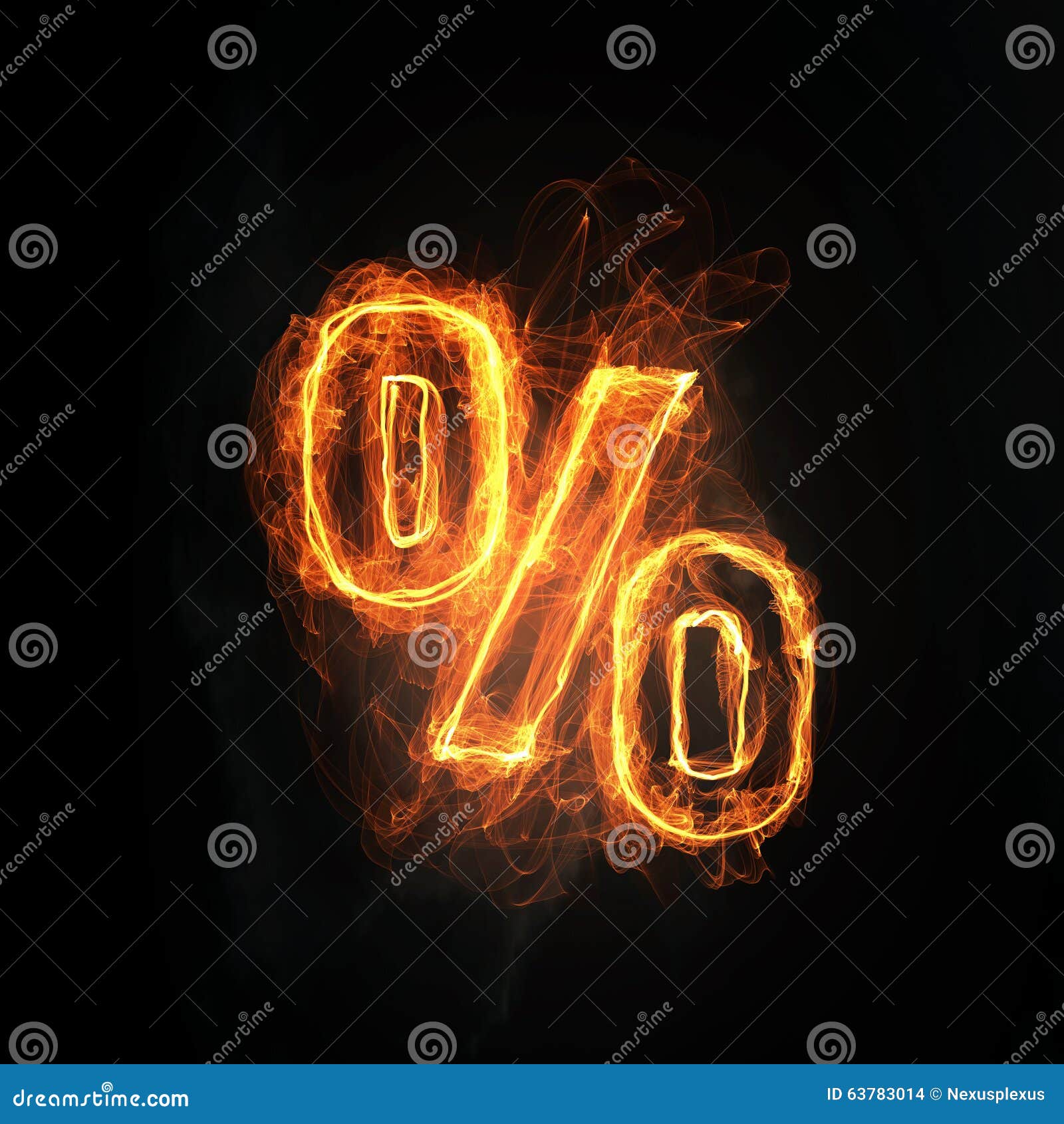 Hot interest rate stock photo. Image of graphic, style - 63783014