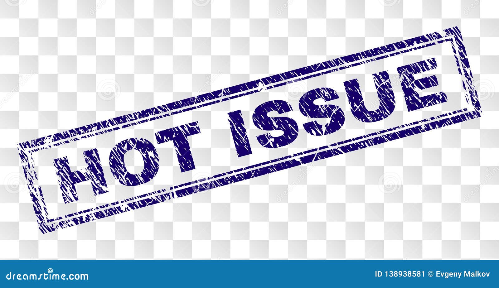 Grunge HOT ISSUE Rectangle Stamp Stock Vector - Illustration of blue ...
