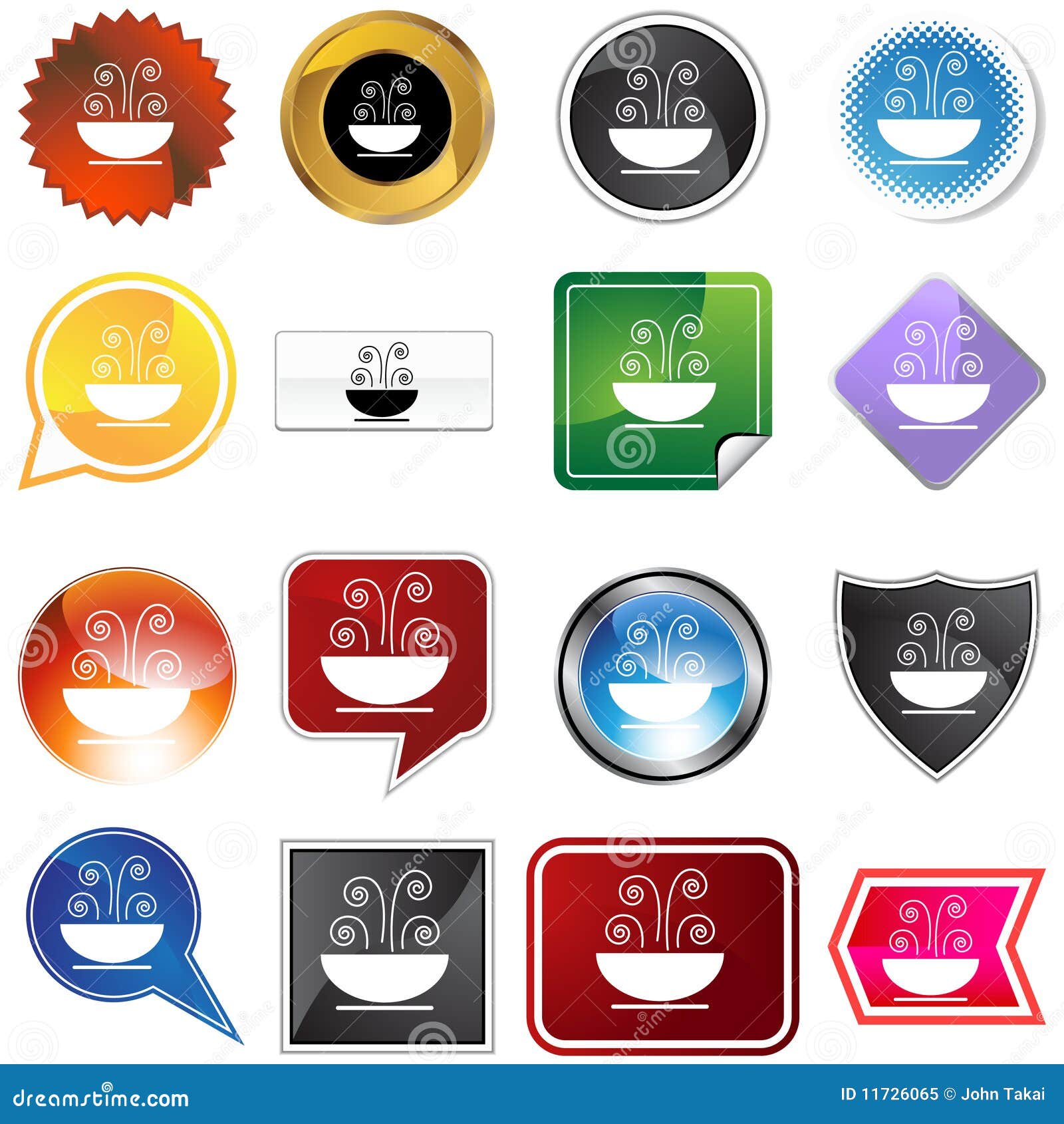 Hot Item stock vector. Illustration of flavors, brown - 11726065