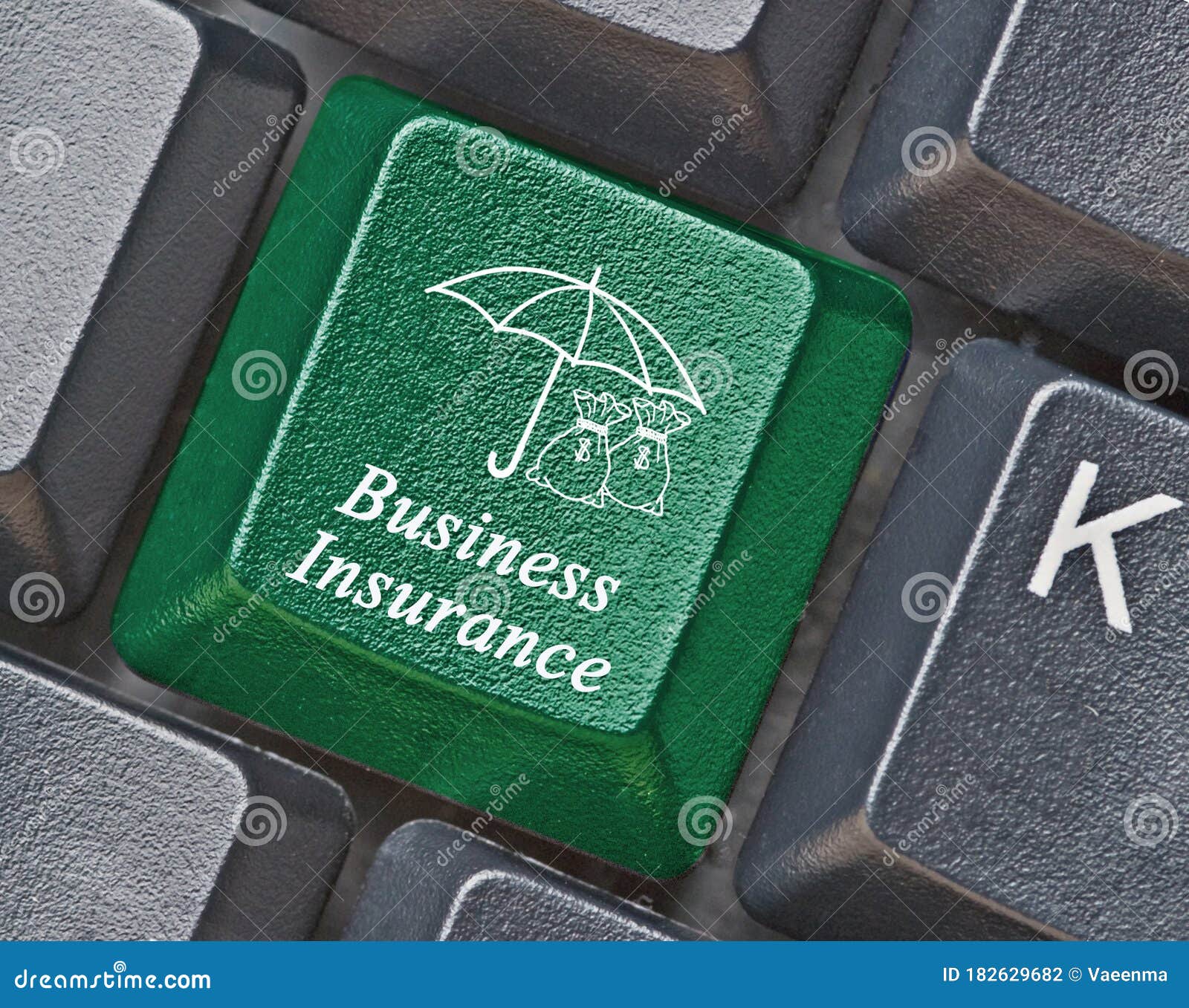 Key for business insurance stock photo. Image of security - 182629682
